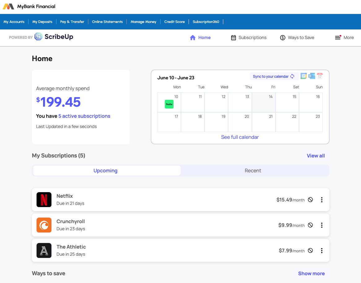 ScribeUp for Partners API Docs